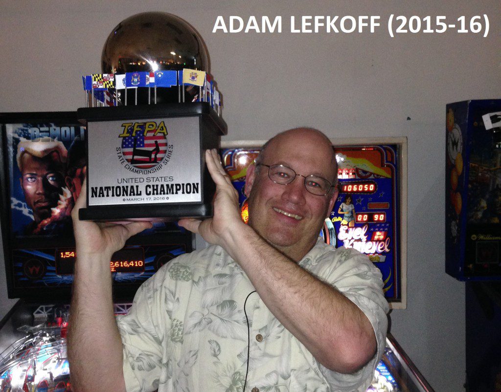 US National Pinball Champion – Hall of Fame