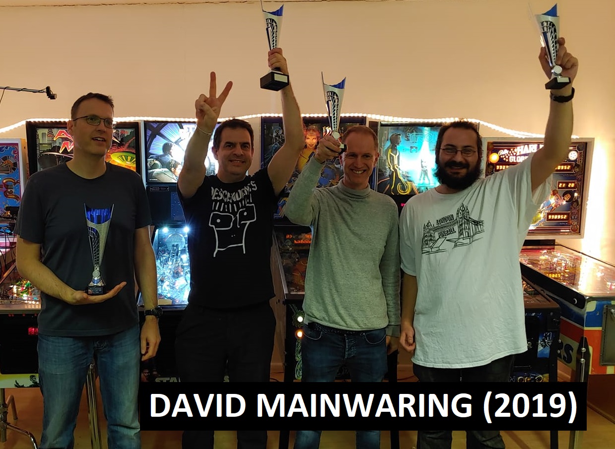 United Kingdom National Pinball Champion – Hall of Fame