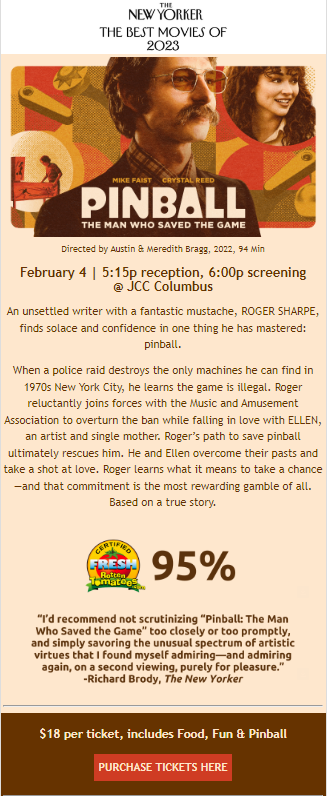 Rolling Into Action- Pinball: The The Man Who Saved the Game - Rolling ...